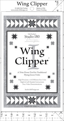 Wing Clipper I Tool | Studio 180 Design Flying Geese Ruler – Tulip ...